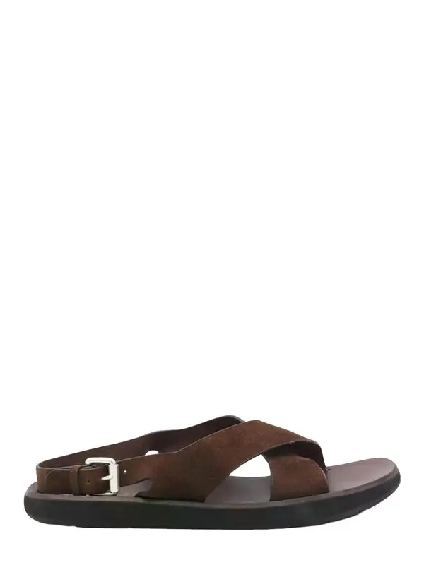 Premiata Leather Sandals - Brown