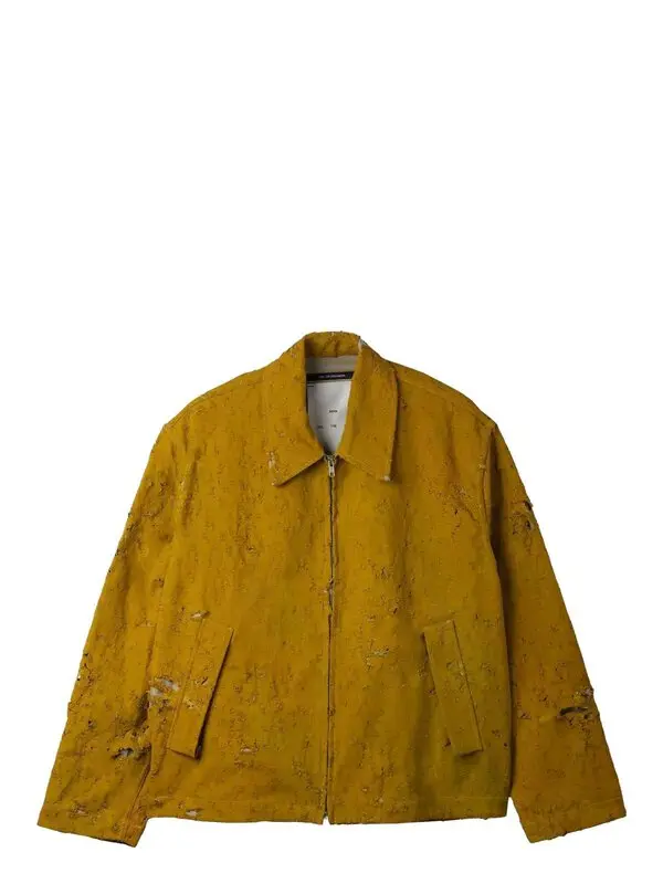 SONG FOR THE MUTE Destroyed Jacket - Yellow