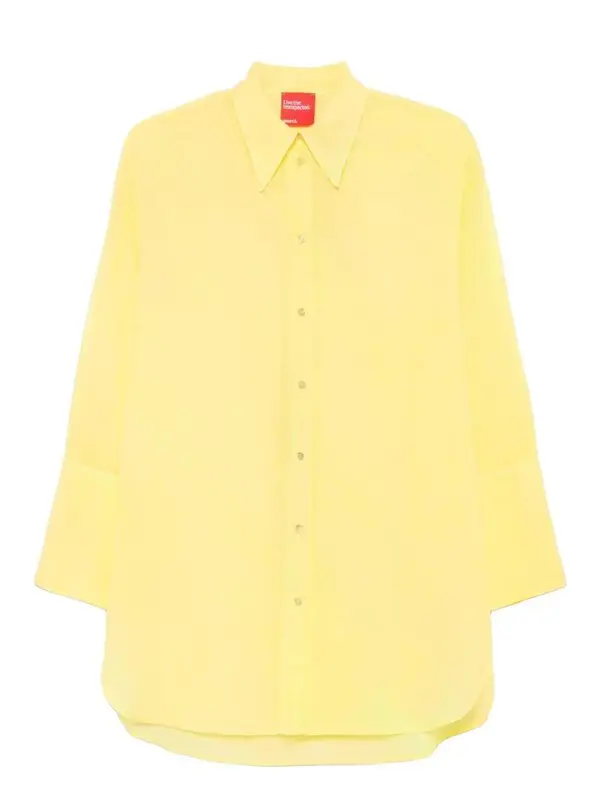 MERCI Cotton Shirt - Yellow