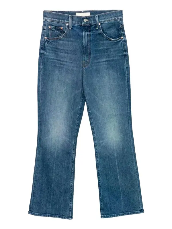 MOTHER The Lasso Sneak Jeans - Blue