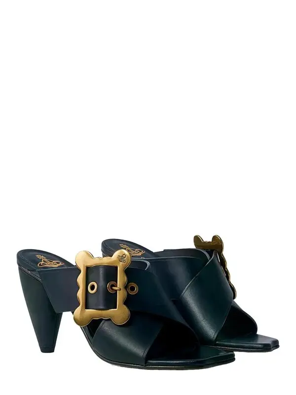 VIVIENNE WESTWOOD 80mm Belted Sandals - Black