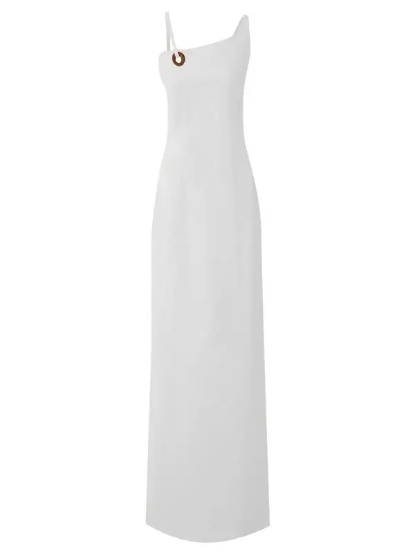 MISCI Equestere Asymmetric Dress - White