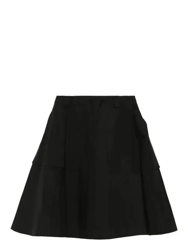 Moschino A-line Midi Skirt - Black