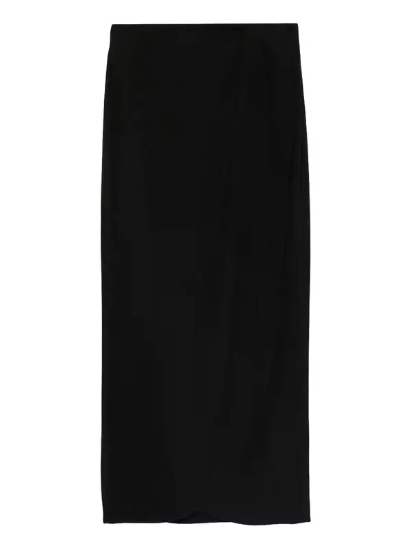 IRO PARIS Beya Midi Skirt - Black