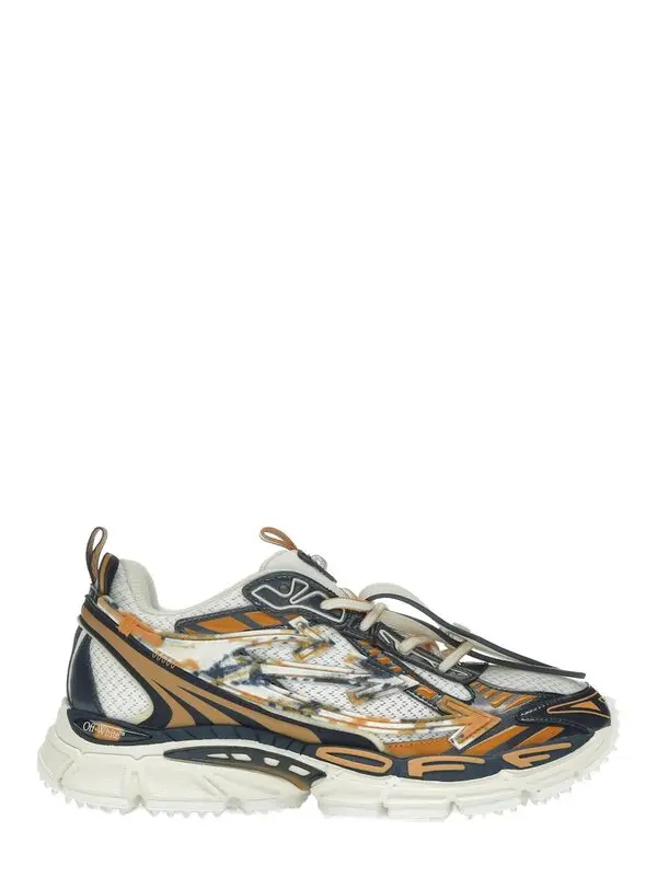 Off-White Be Right Back Sneakers - Silver/peach