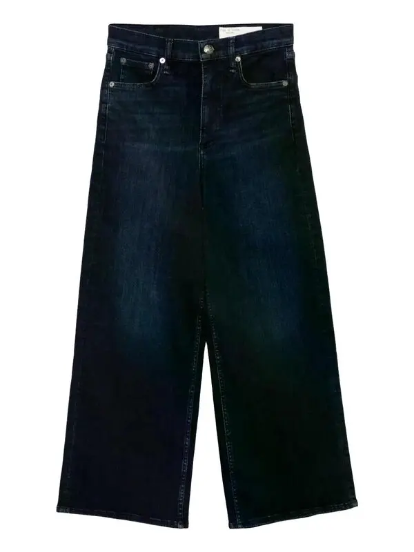 Rag & Bone Wide-leg Jeans - Blue