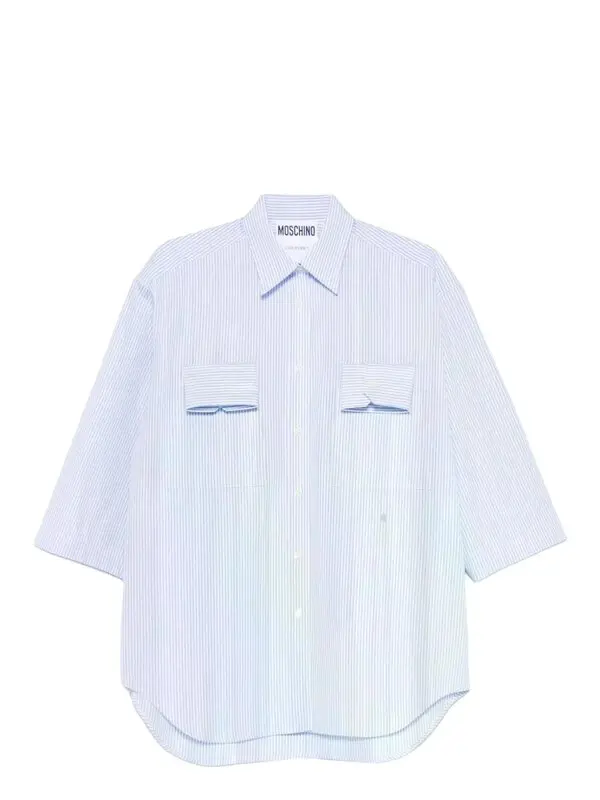 Moschino Striped Shirt - Blue