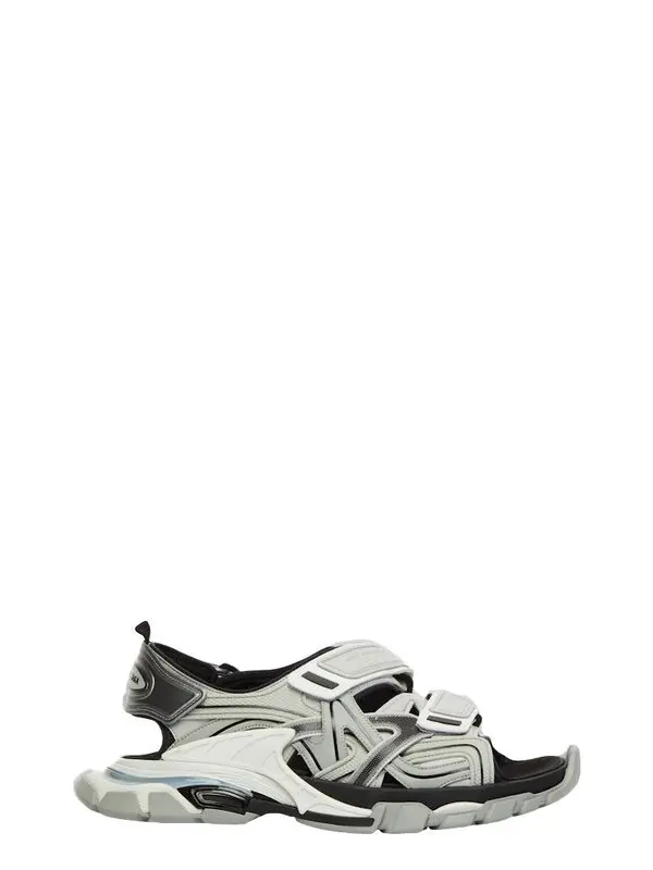 Balenciaga Track Sandal - Grey/black/white