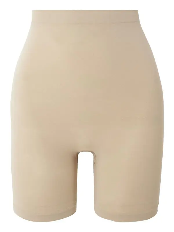 SKIMS Seamless Sculpt Mid Thigh Shorts - Neutrals
