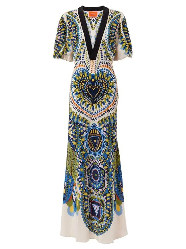 La DoubleJ Marlene Maxi Dress - Multicoloured