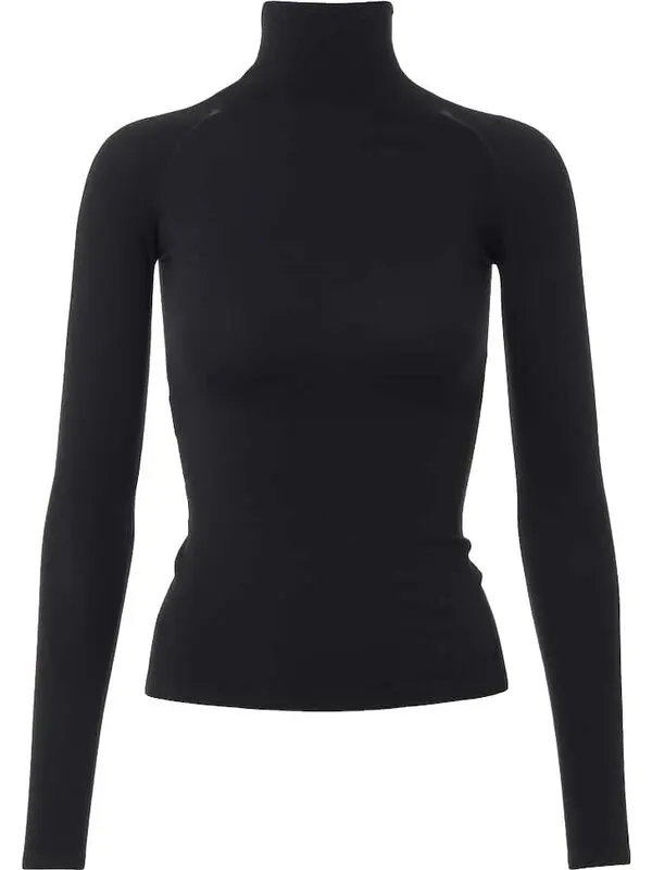 Alaïa Jersey Top - Black