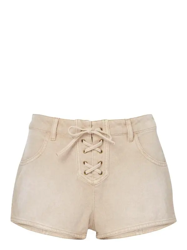 Isabel Marant Delma Denim Shorts - Black