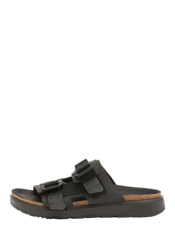 BIRKENSTOCK Shinjuku 2st Lea/tex Sandals - Black