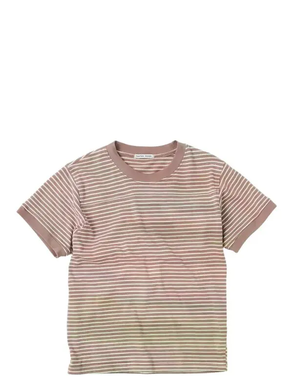 CARTER YOUNG Striped T-shirt - Neutrals