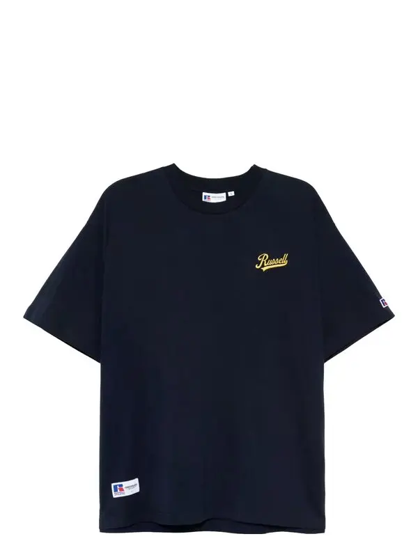 CHOCOOLATE Logo-embroidered T-shirt - Blue