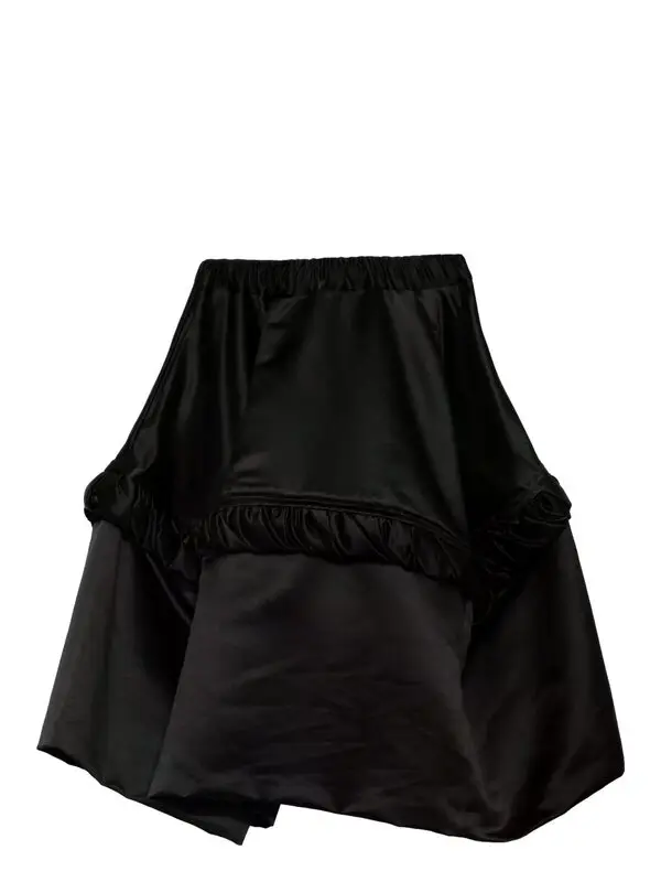 Comme Des Garçons Asymmetric Skirt - Black