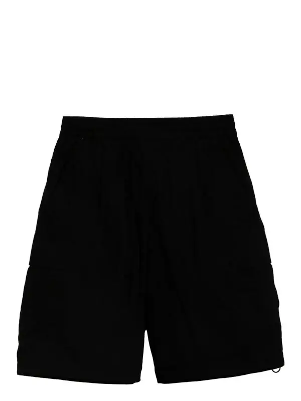 CHOCOOLATE Drawstring Cargo Shorts - Black