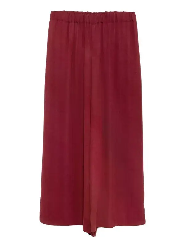 Comme Des Garçons Wide-leg Trousers - Red