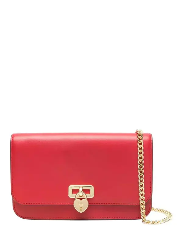 Ralph Lauren Leather Cross Body Bag - Red