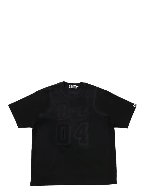 A BATHING APE Cotton T-shirt - Black