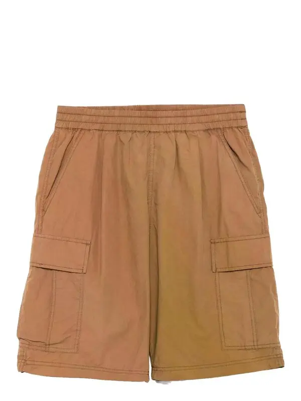 CHOCOOLATE Drawstring Cargo Shorts - Brown