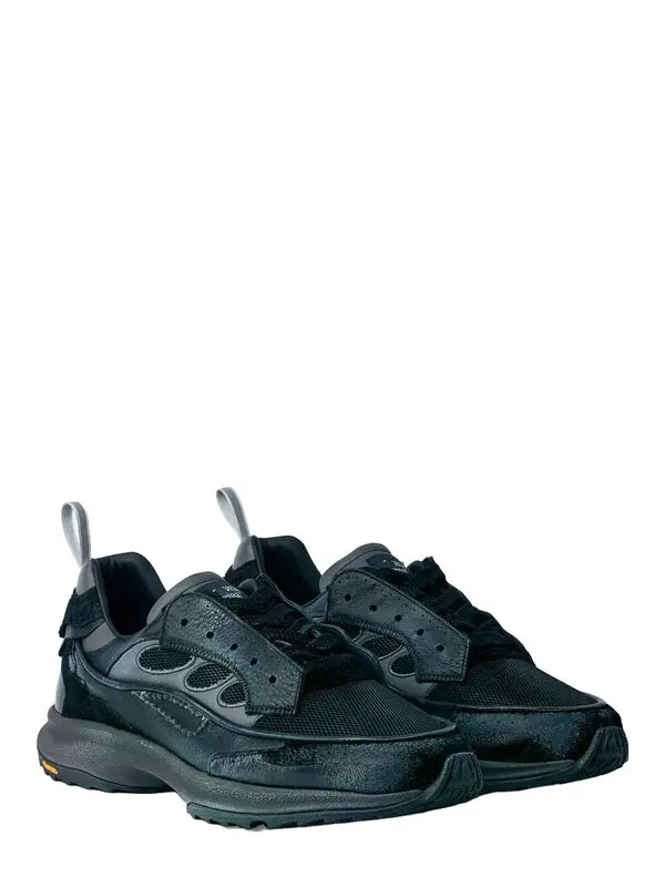 HIDNANDER Leather Sneakers - Black