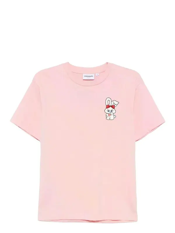 CHOCOOLATE Graphic-print T-shirt - Pink