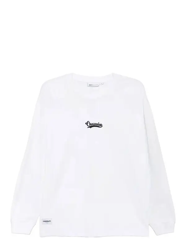 CHOCOOLATE Logo-print T-shirt - White