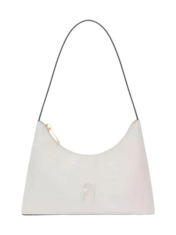 Furla Diamante Shoulder Bag - White