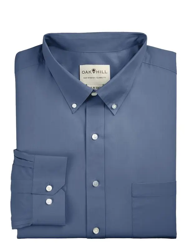 OAK HILL BY DXL Big & Tall Performance Dress Shirt - Big Dipper