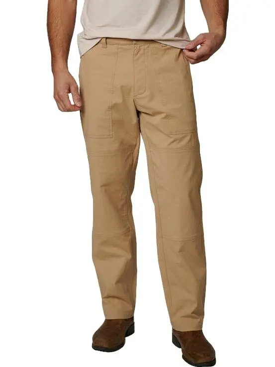 LEISURE LAB Cotton Ripstop Pants - Silverado
