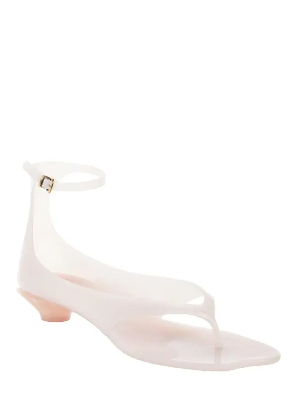 Chloé Jelly Ankle Strap Sandal - Blush Pink