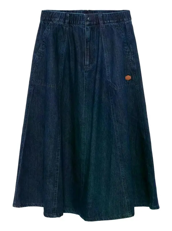 CHOCOOLATE A-line Skirt - Blue