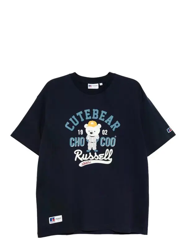 CHOCOOLATE Graphic-print T-shirt - Blue