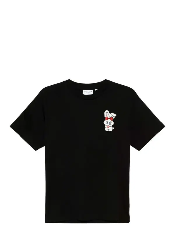 CHOCOOLATE Graphic-print T-shirt - Black