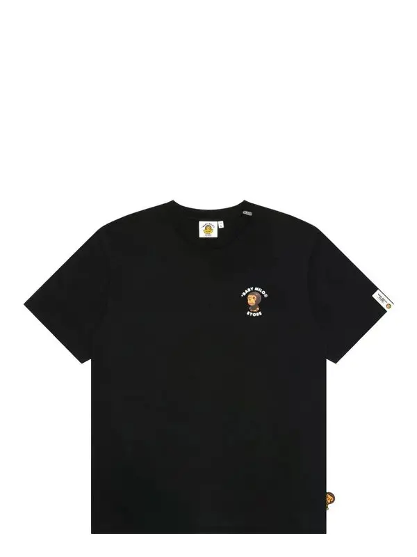 A BATHING APE Baby Milo® Store * Cotton T-shirt - Black
