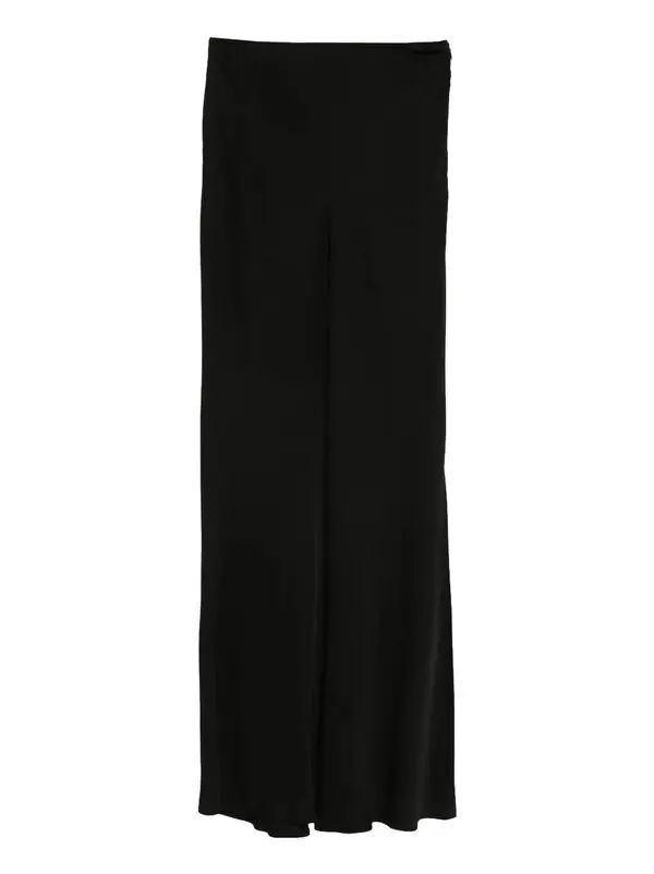 TWINSET Logo-plaque Maxi Skirt - Black
