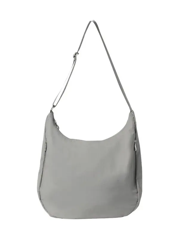 BAGGALLINI Swift Hobo Crossbody Bag - B-lite Silver Sand