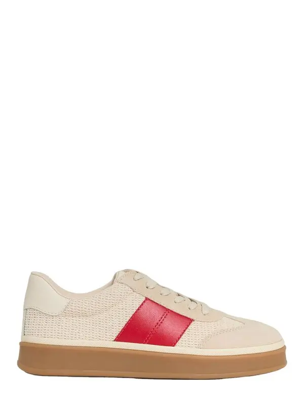 REISS Lizzie Woven Low-top Trainers - Neutral