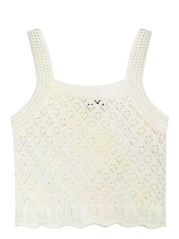 Maison Kitsuné Crochet Tank - P204