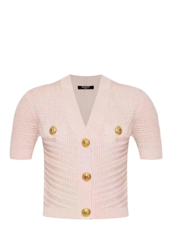 Balmain Knitted Top - Pink