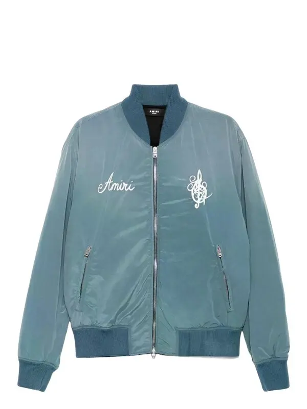 Amiri Saturday Night Bomber Jacket - Blue