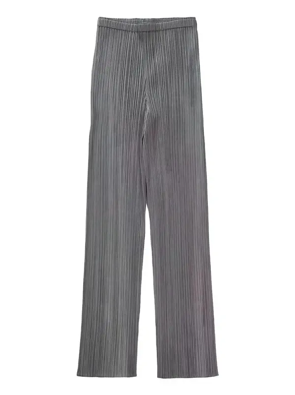 Issey Miyake Pleated Trousers - Grey