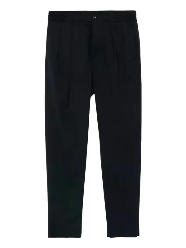 Tagliatore Pleat-detailed Trousers - Blue