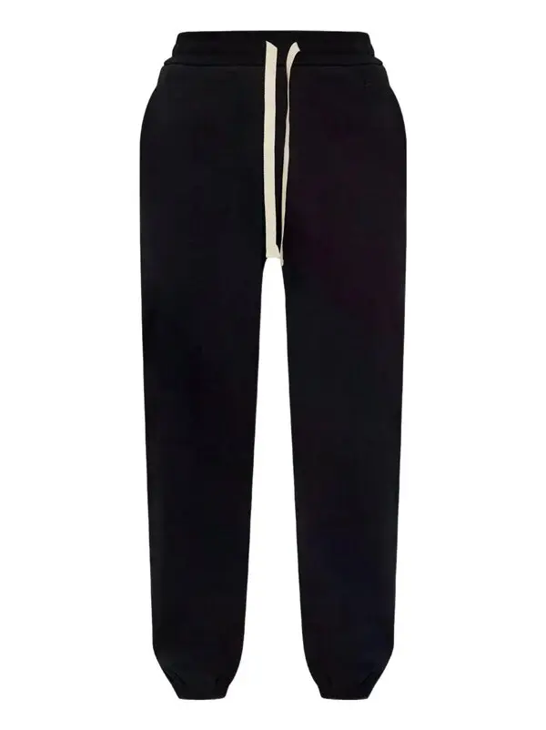 JIL SANDER Logo-embroidered Track Pants - Black