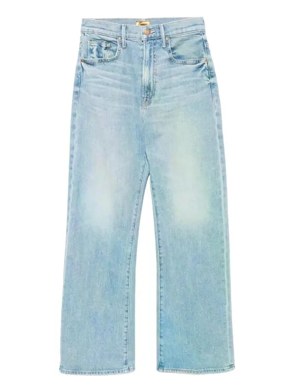 MOTHER Lil' Lasso Sneak Jeans - Blue