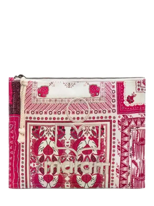 Isabel Marant Netia Clutch - Pink