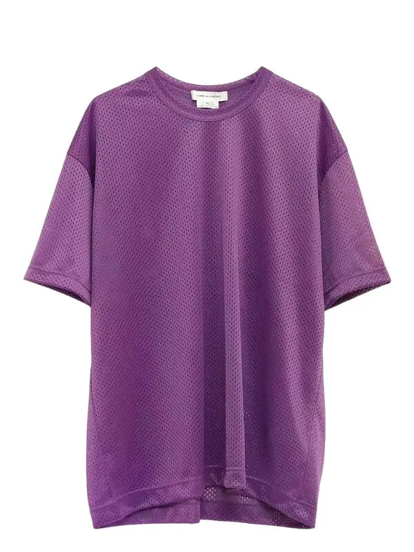 Comme Des Garçons Mesh T-shirt - Purple
