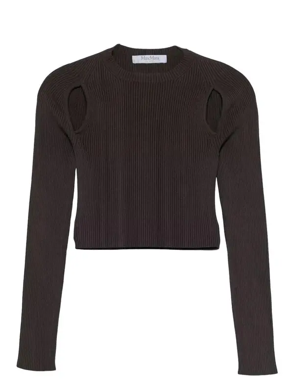 Max Mara Alai Top - Brown
