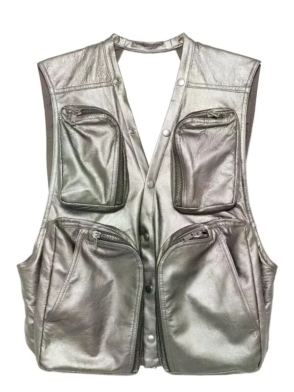 Rick Owens Cargo Vest - Grey